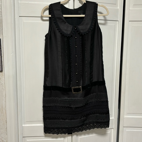 Anna Sui | Dresses | Anna Sui For Target Drop Waist Black Satinlace ...